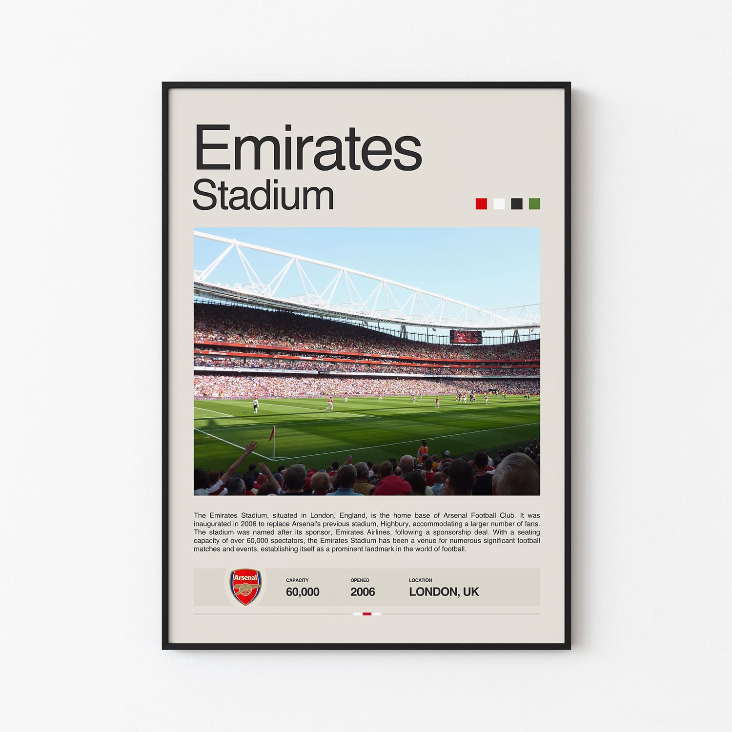 Emirates Stadium Poster – Postersport