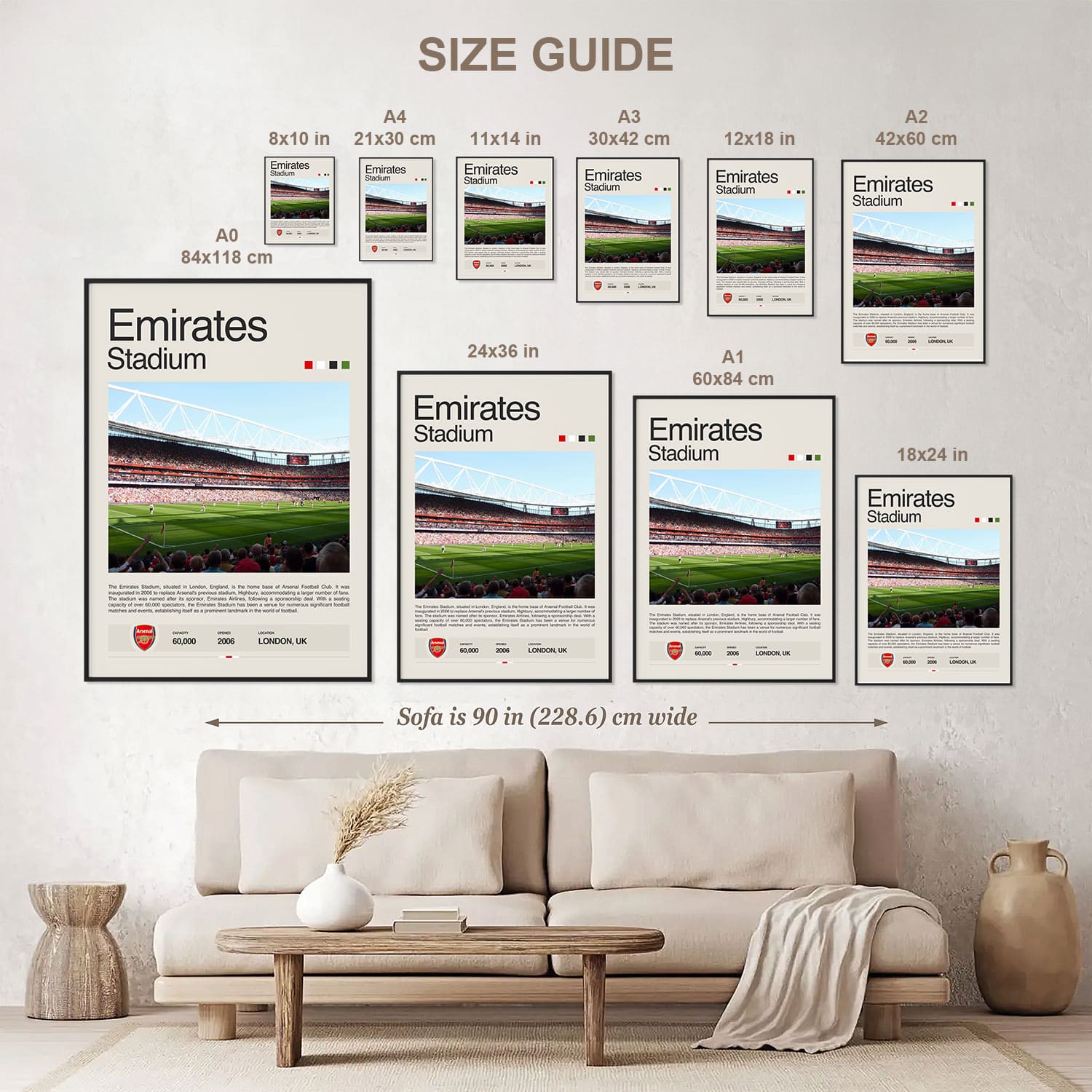 Emirates Stadium Poster – Postersport