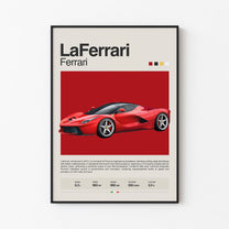 LaFerrari Poster - Car Fine Art Prints – Postersport