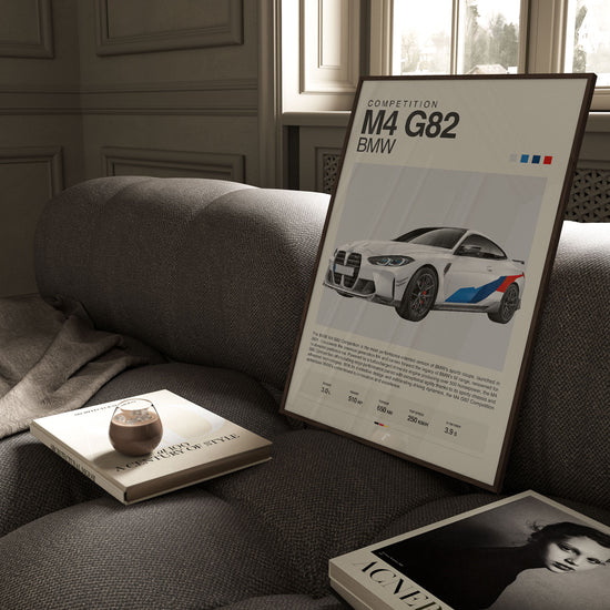 BMW M4 G82 Competition Poster - Fine Art Prints