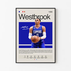 Russell Westbrook Poster – Postersport
